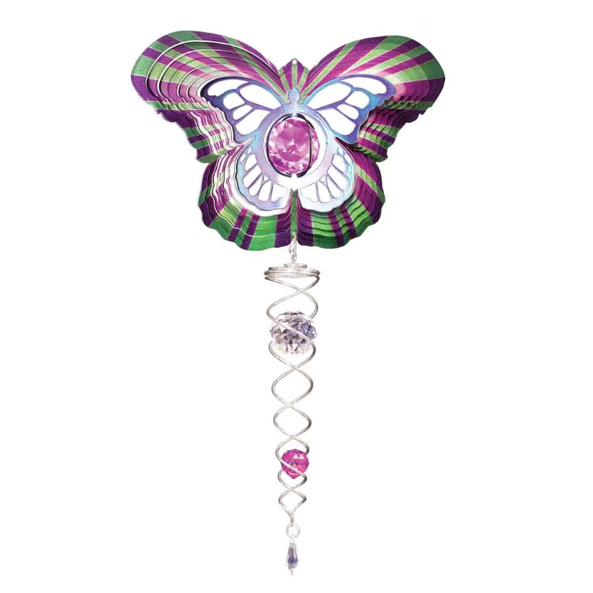 Mini Wind Spinner Set - Crystal Butterfly – SheyWest