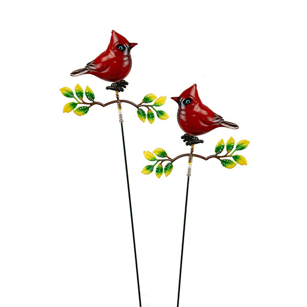 Cardinal Bobble Plant Stick – SheyWest